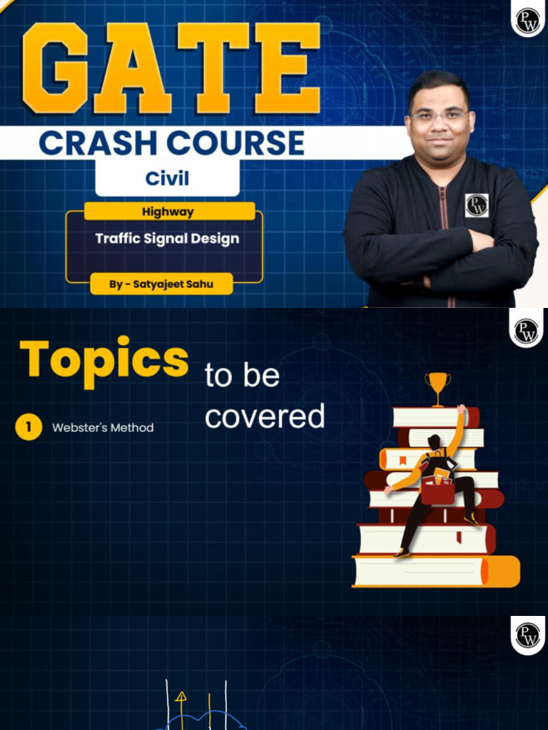 Traffic Signal Design (Lec 06) Class Notes | PDF