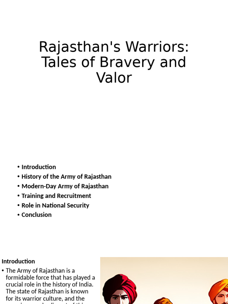 Rajasthan's Warriors | PDF | Army | Mughal Empire