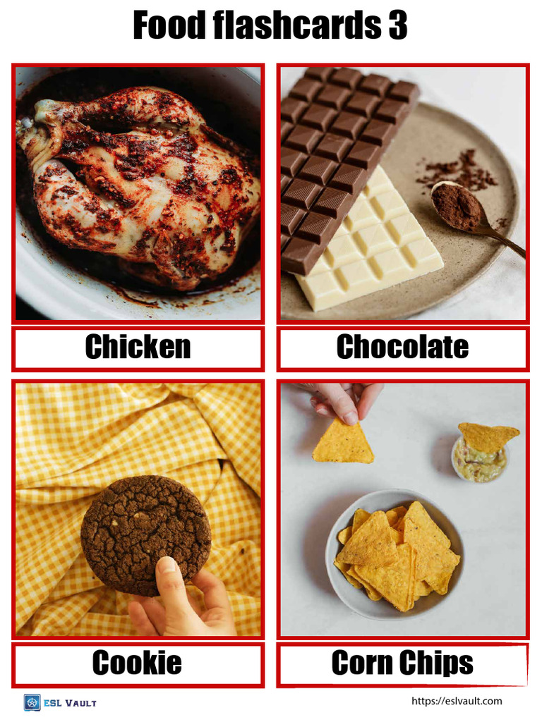 Food Cards | PDF