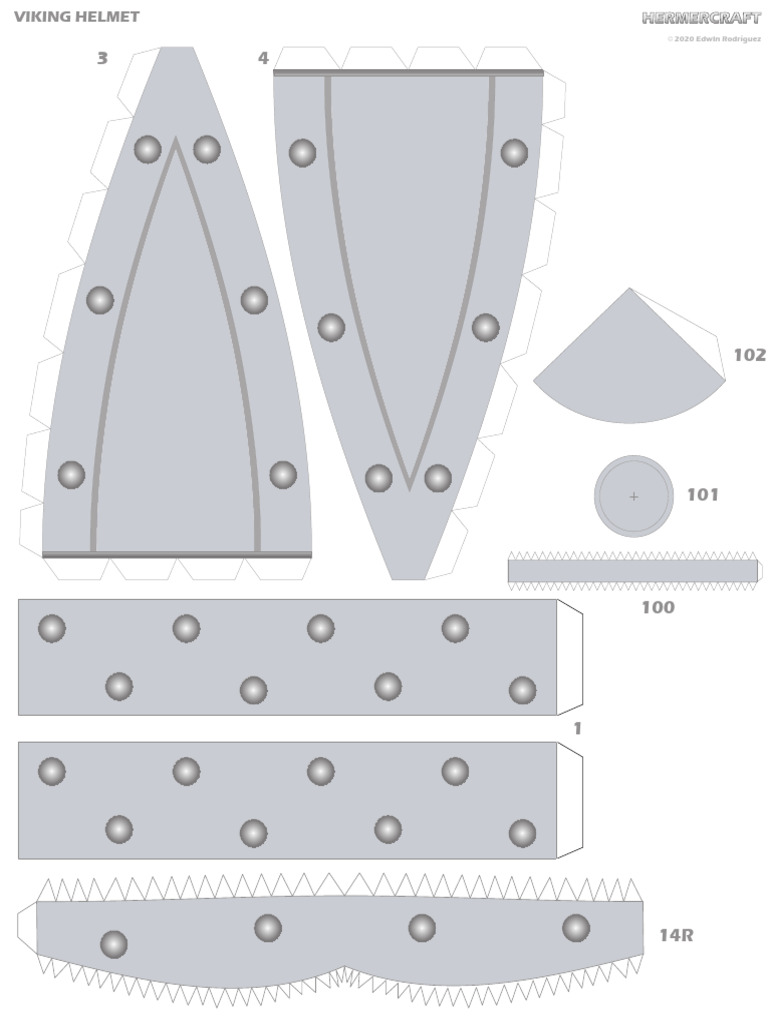 Viking Helmet Large Size | PDF