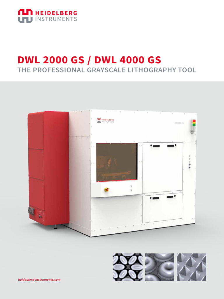 Grayscale Lithography Tools Overview | PDF | Photolithography | Applied ...