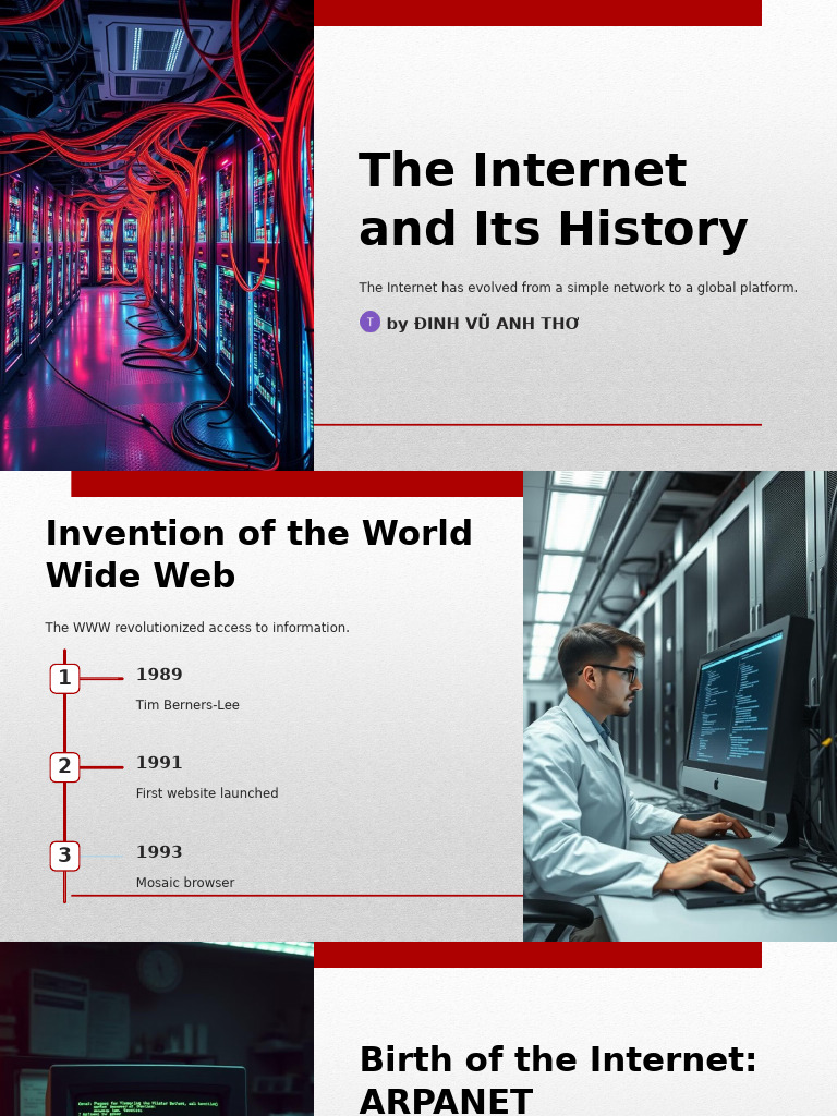 The Internet and Its History | PDF