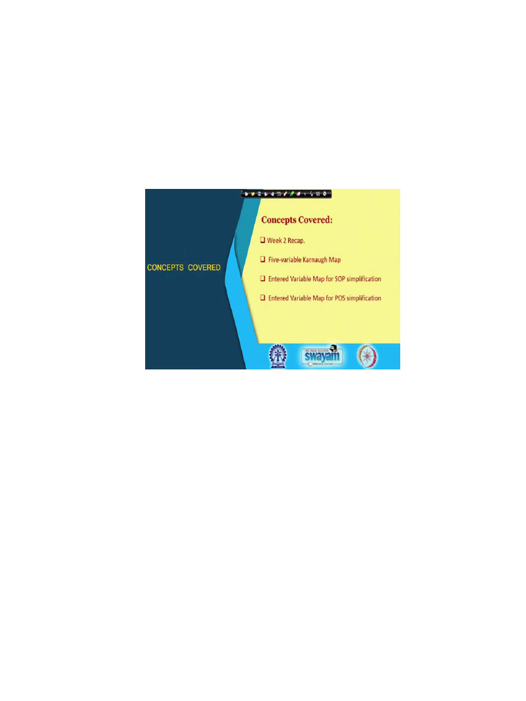 Five-Variable Karnaugh Map Simplification | PDF | Logic Gate | Mathematics