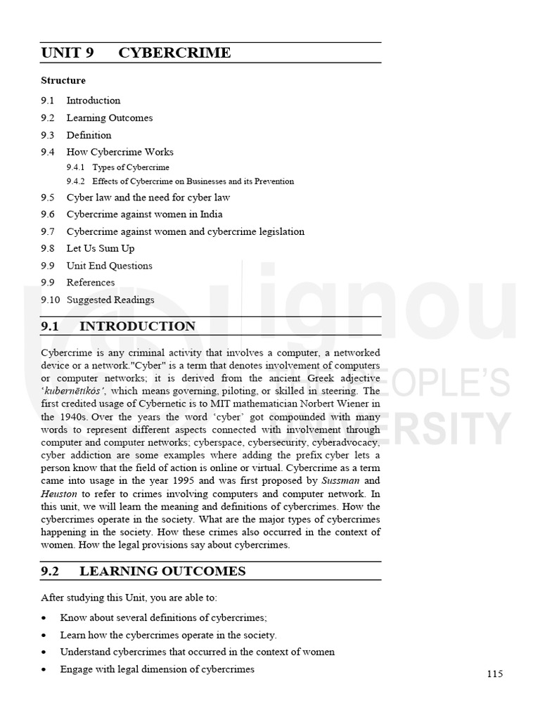 Cybercrime | PDF | Cybercrime | Security