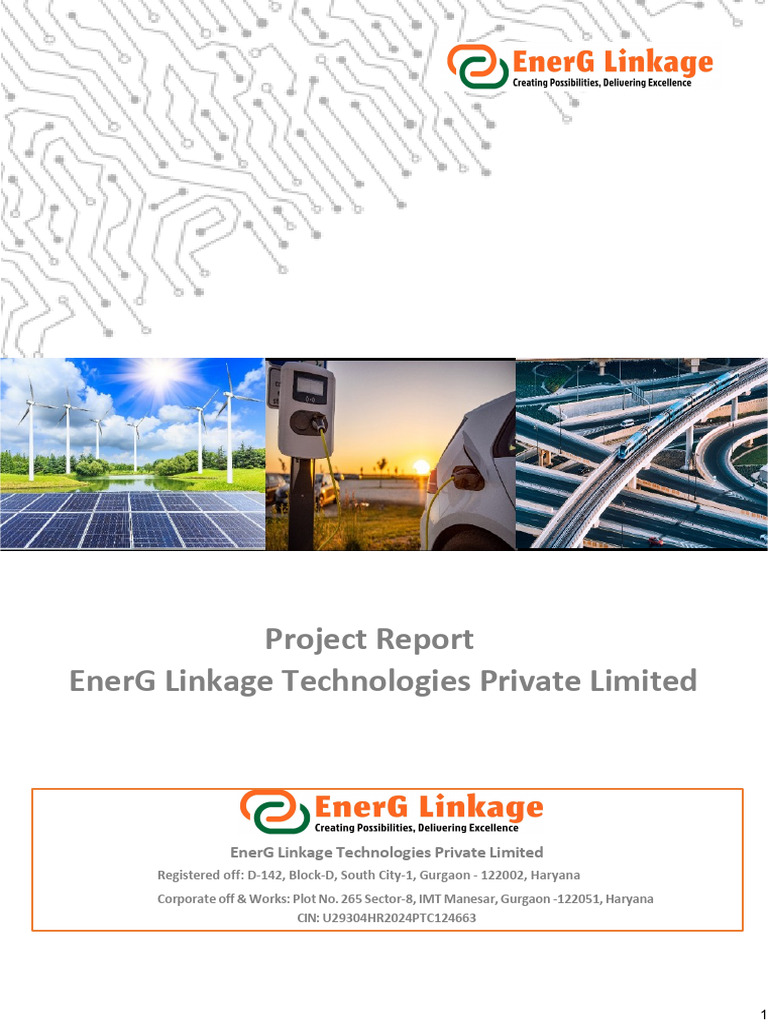 Solar Energy Project Report for ELTPL | PDF | Solar Power | Photovoltaics