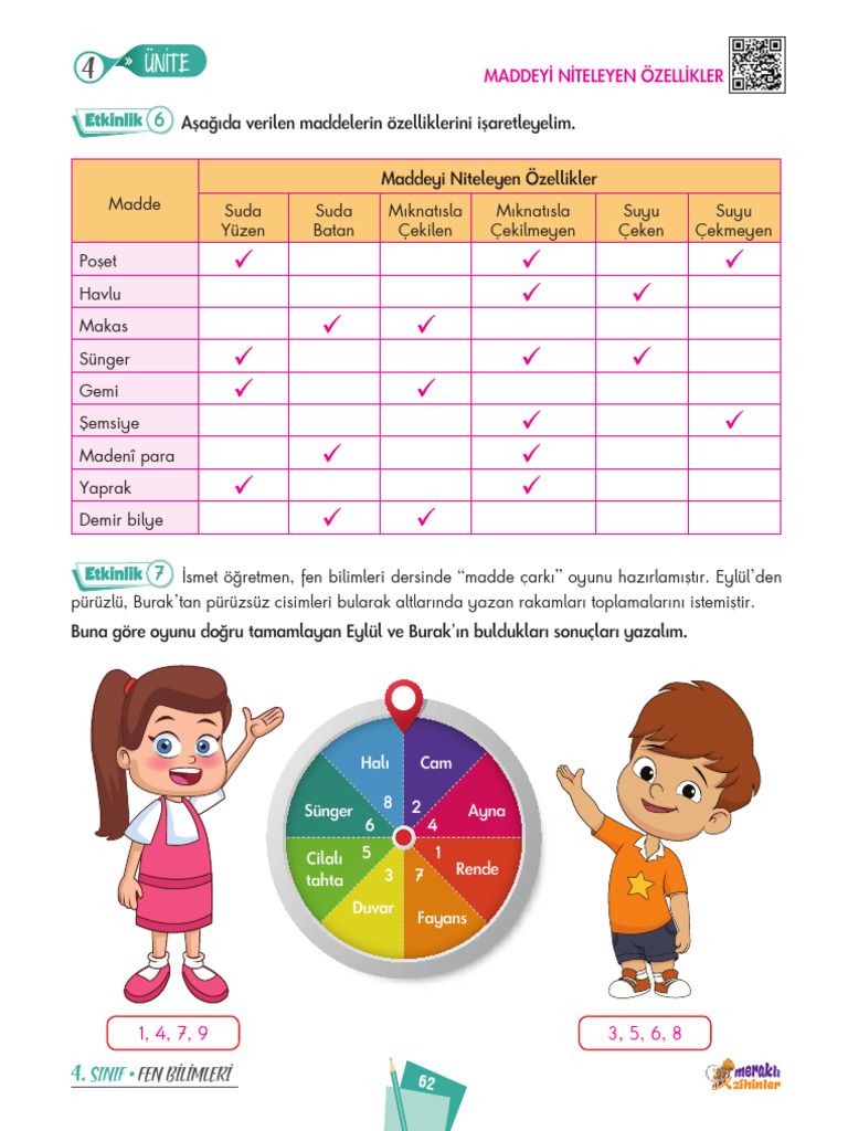 4sinif Fen 062 | PDF