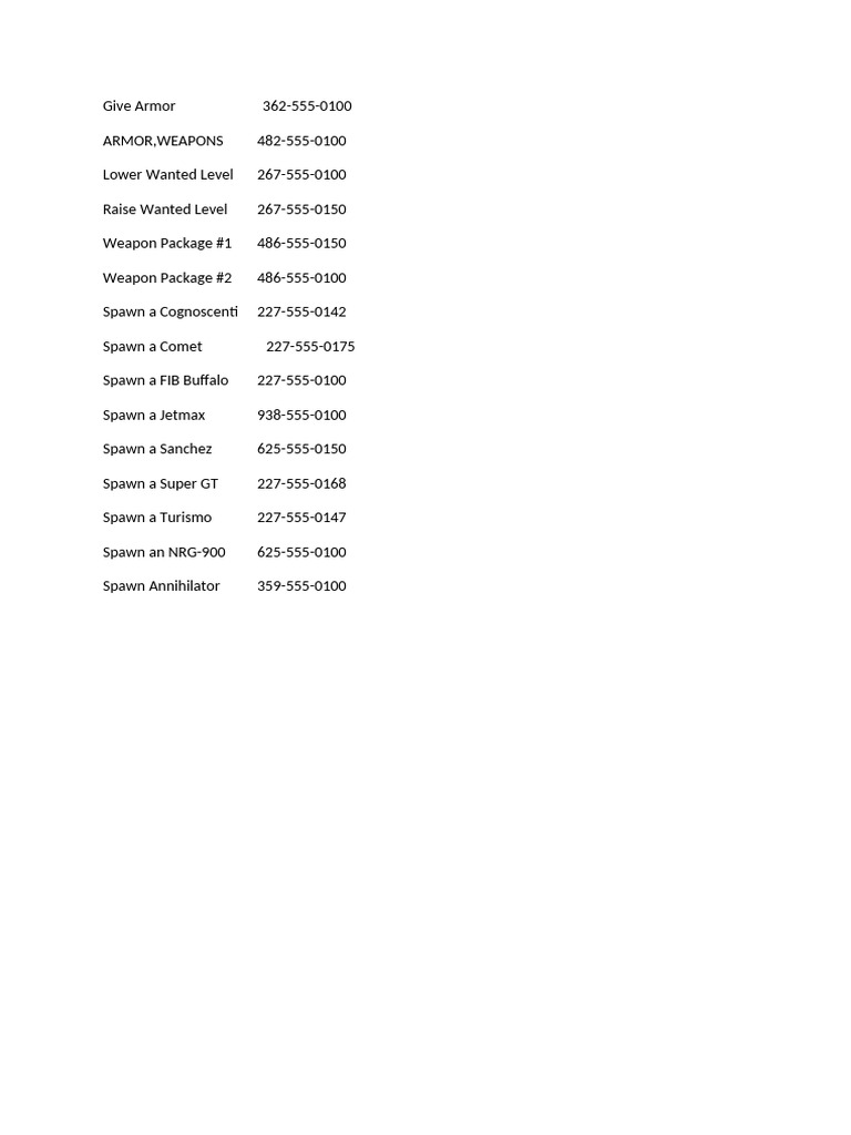 Tlad Cheats | PDF
