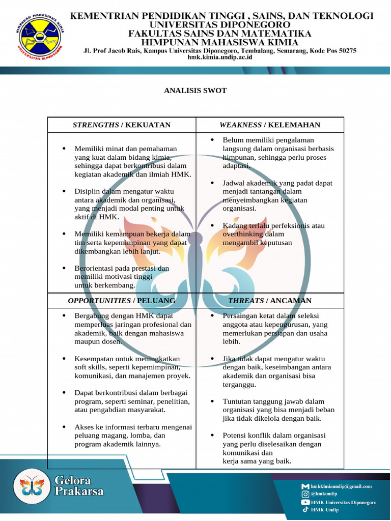 Analisis SWOT | PDF