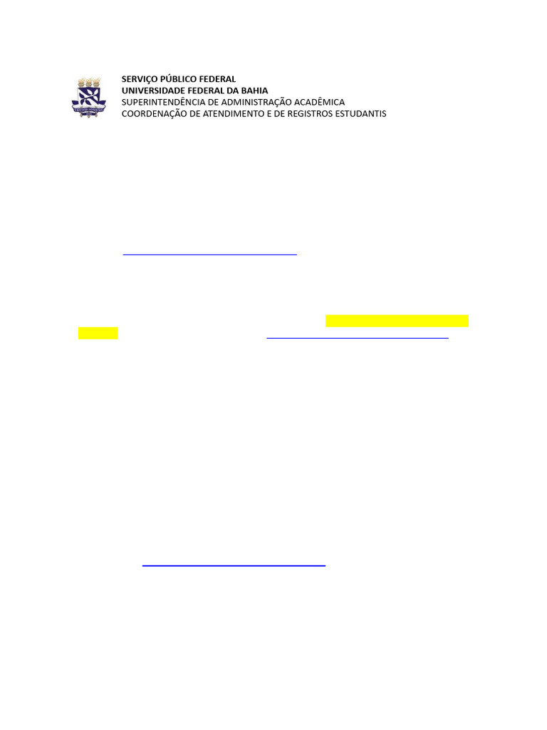 Comunicado 2a Chamada 1 | PDF