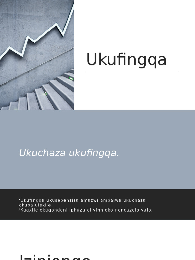 Isizulu Presentation | PDF