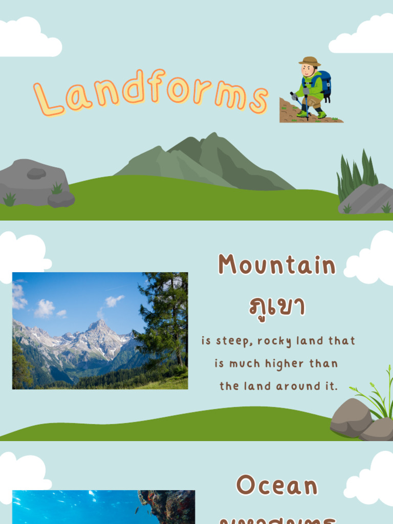Landforms PDF | PDF