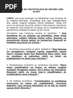 Oath of Sportsmanship Tagalog - 052738 | PDF