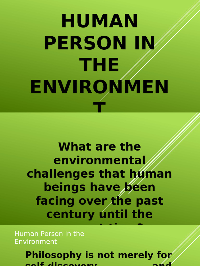 Philosophy q3 Lesson 4 (PPT) - 1 | PDF | Natural Environment | Liberal Arts Education