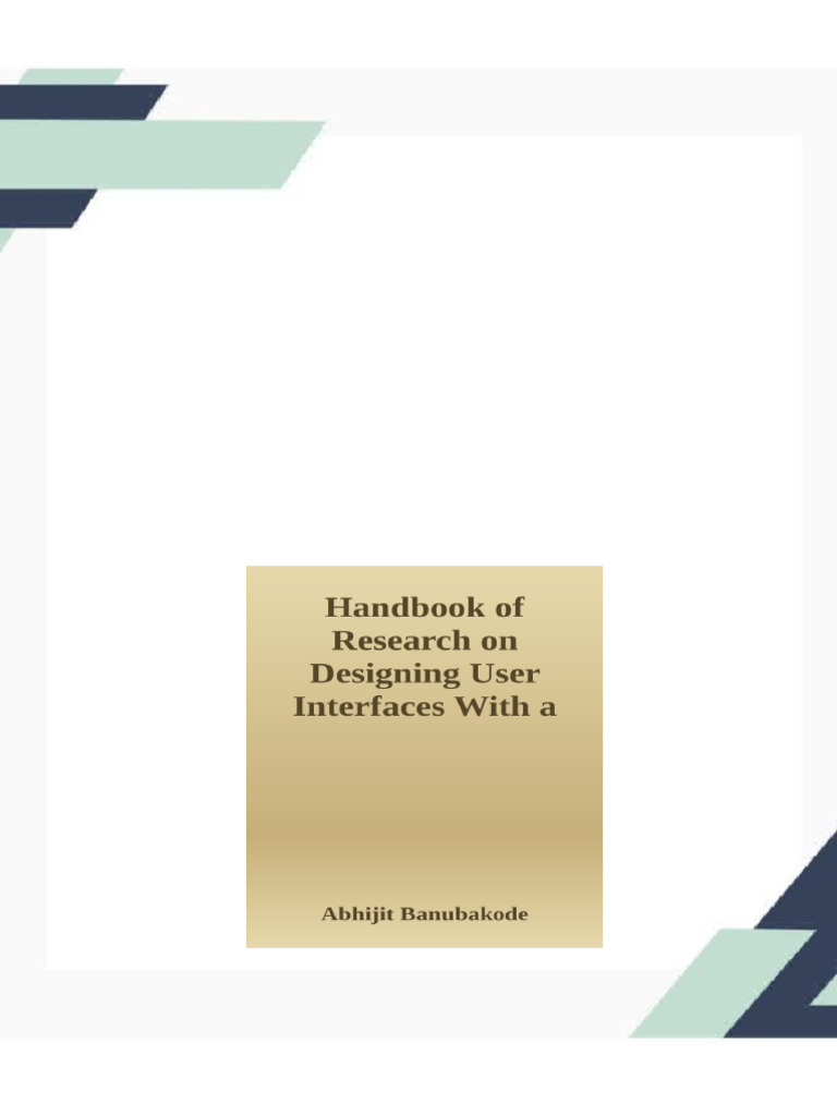 Designing User Interfaces With a Data Science Approach 1st Edition by Abhijit Narayanrao ...