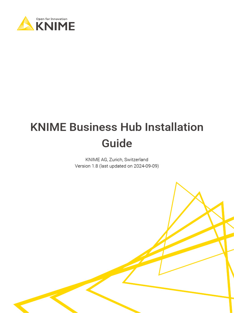 Business Hub Installation Guide | PDF | Computer Cluster | Command Line Interface