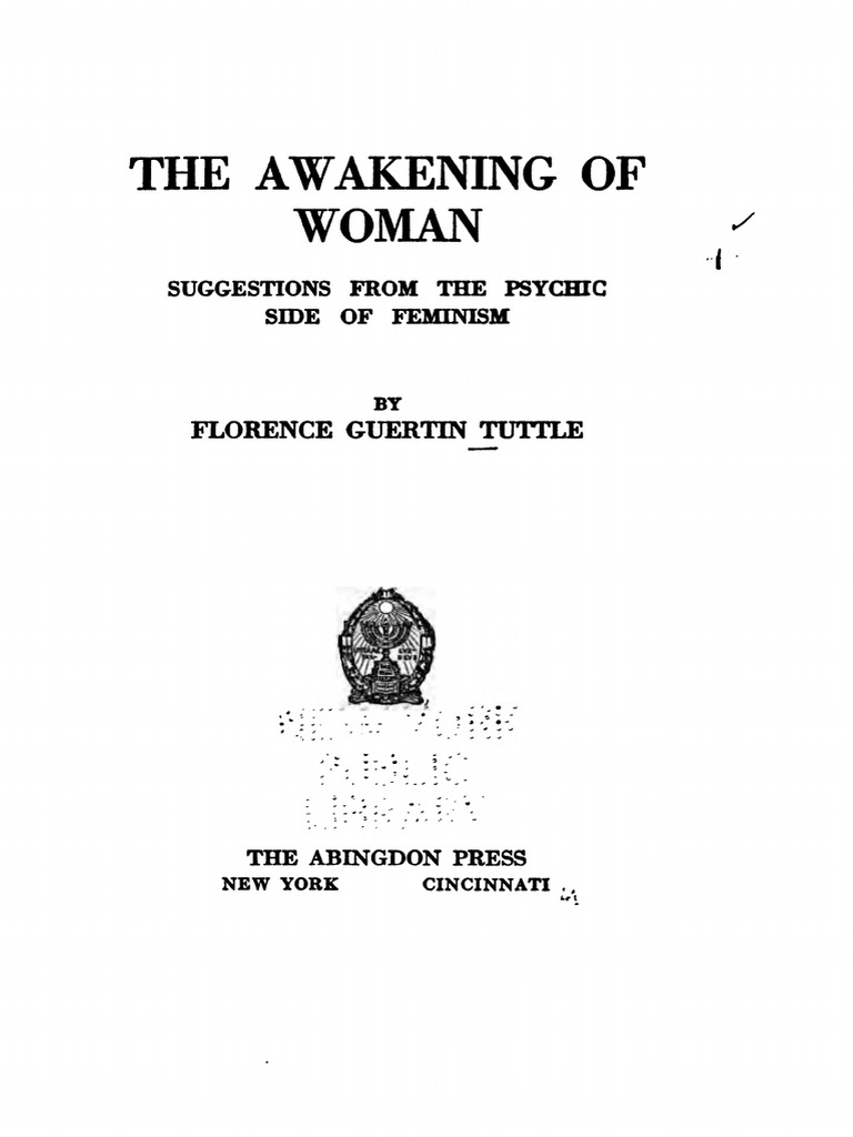 1915 Tuttle the Awakening of Woman | PDF | Genius | Imagination