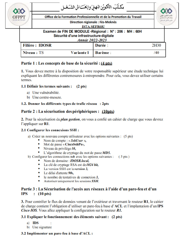 Efm m206 Fes v1 | PDF