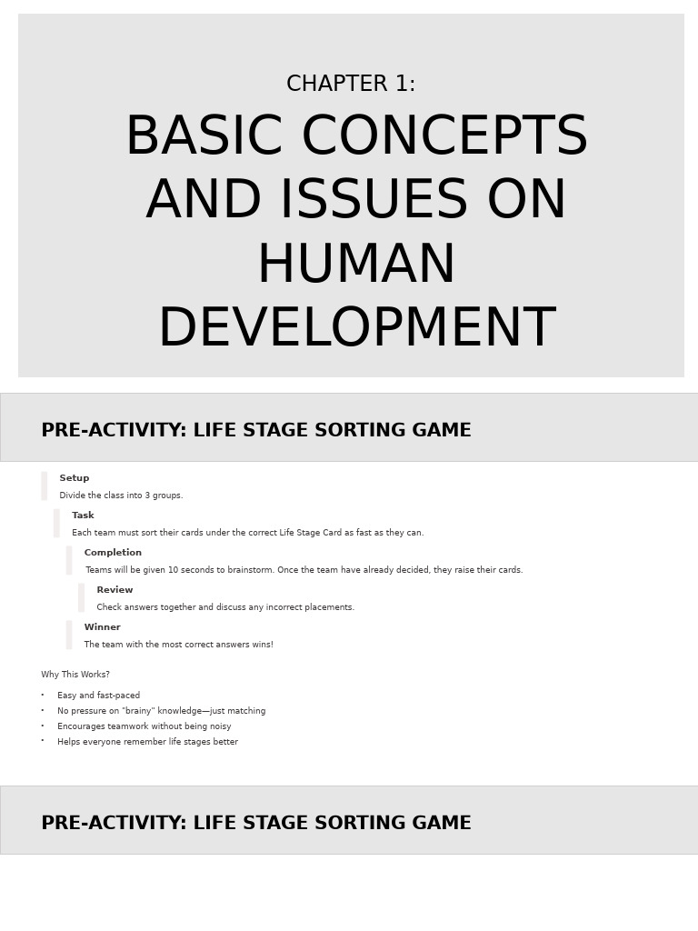 Human Development Meaning Concepts and Approaches | PDF | Child ...