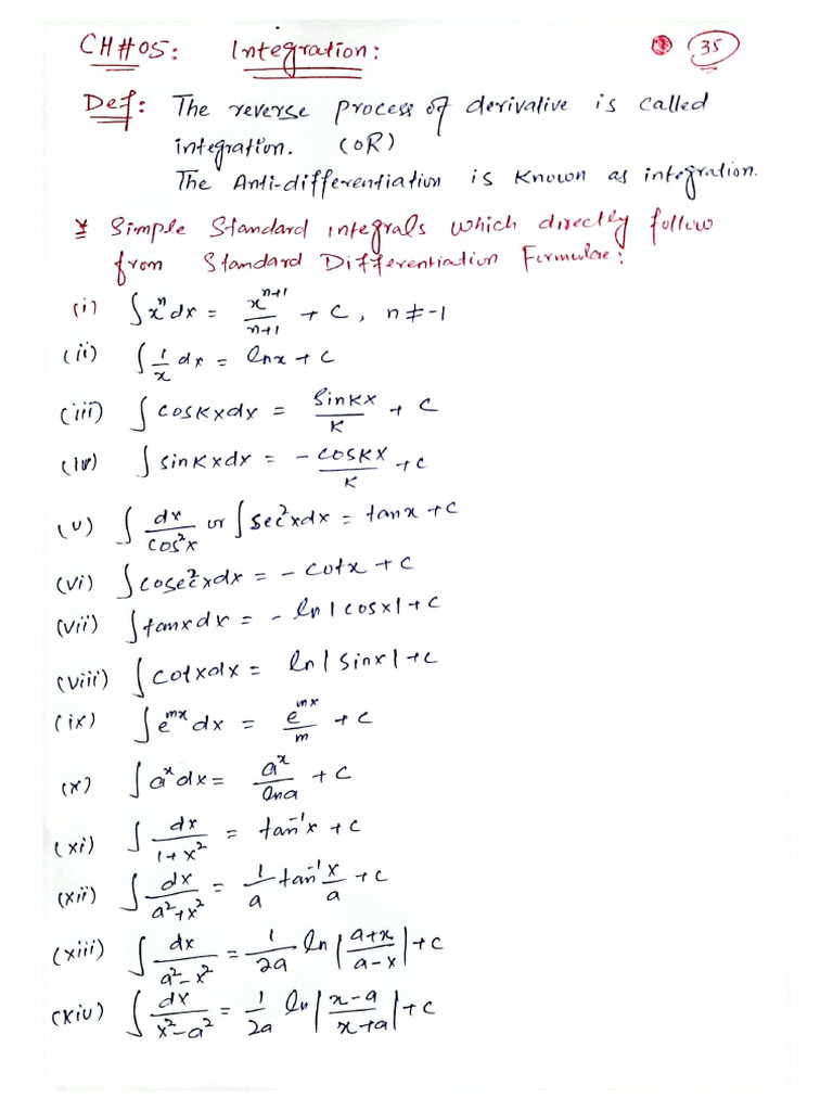 Integration by Substitution | PDF