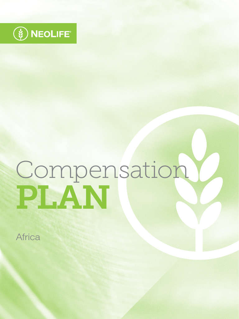 NeoLife Compensation Plan Overview | PDF | Cost Of Living | Startup Company