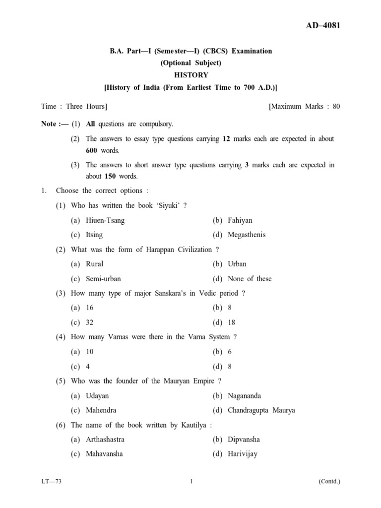 History of India: 700 A.D. Exam Guide | PDF | Ancient India | Indian ...