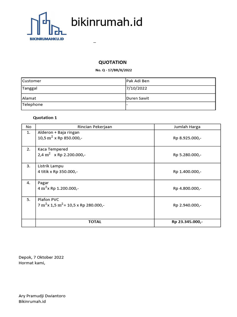1 RAB Addendum Fasad | PDF