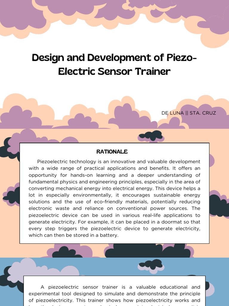 piezo trainer final | PDF | Piezoelectricity | Electricity