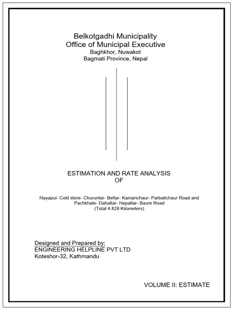 Estimate Merged | PDF | Concrete | Foundation (Engineering)