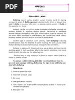 Bullying Dialogue | PDF | Psychological Abuse | Bullying