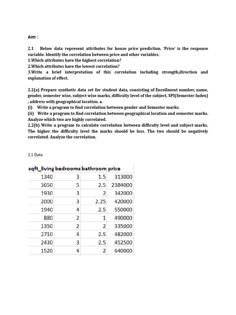 Practical 1 - 1 | PDF