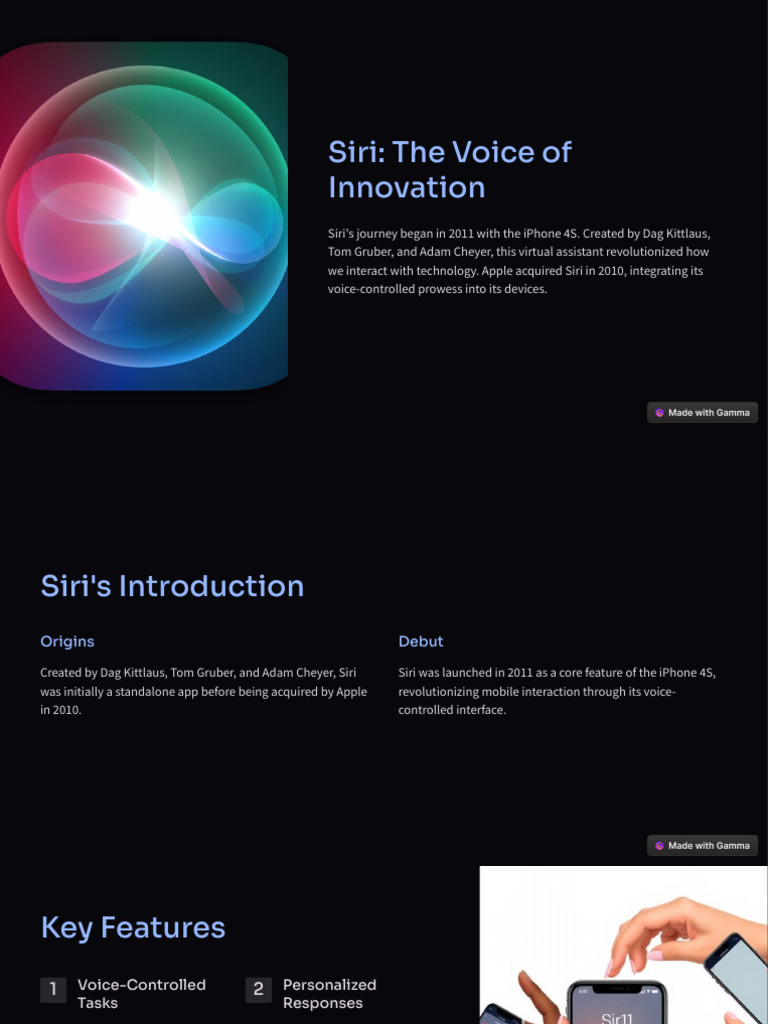 Siri: Evolution of Voice Technology | PDF