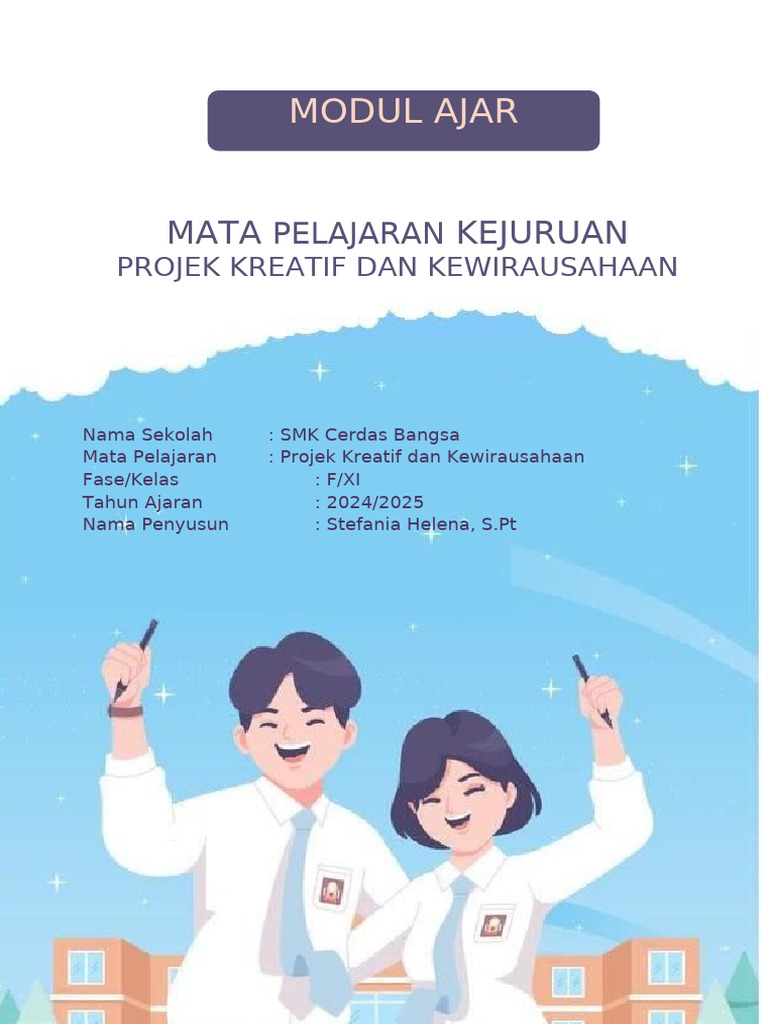 Modul Ajar 3 PKK Kls XI AKL DESAIN RANCANGAN PRODUK Atau PROTOTYPE | PDF