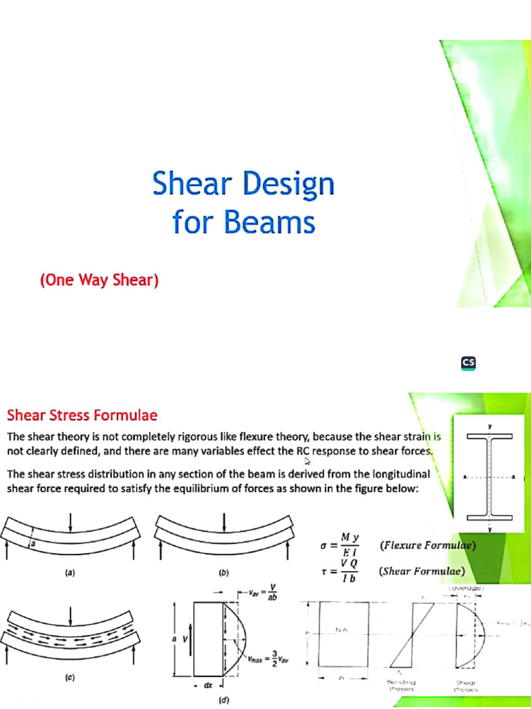 تصميم shear | PDF