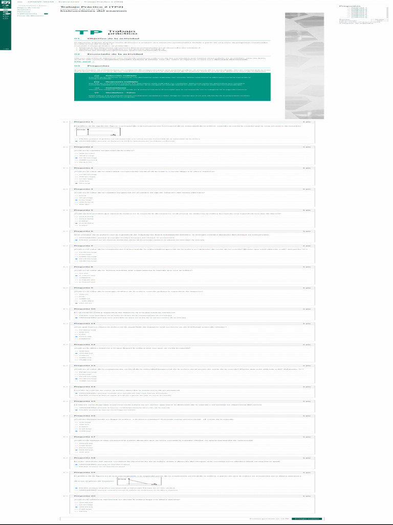 TP2 Fisica 100% | PDF