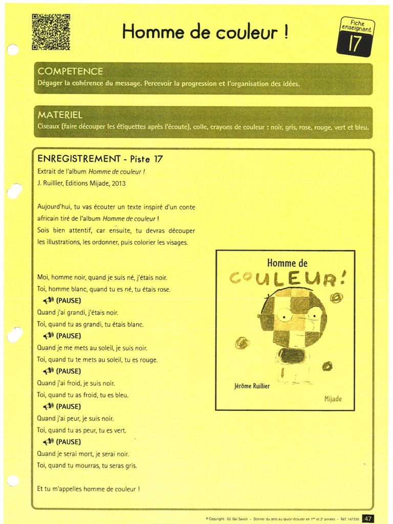 SE Homme de Couleur | PDF