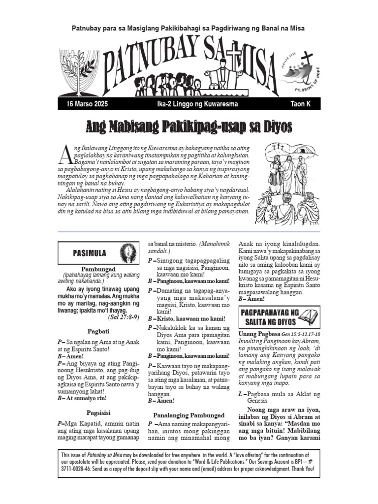 PSM - 2 Kuwaresma K | PDF