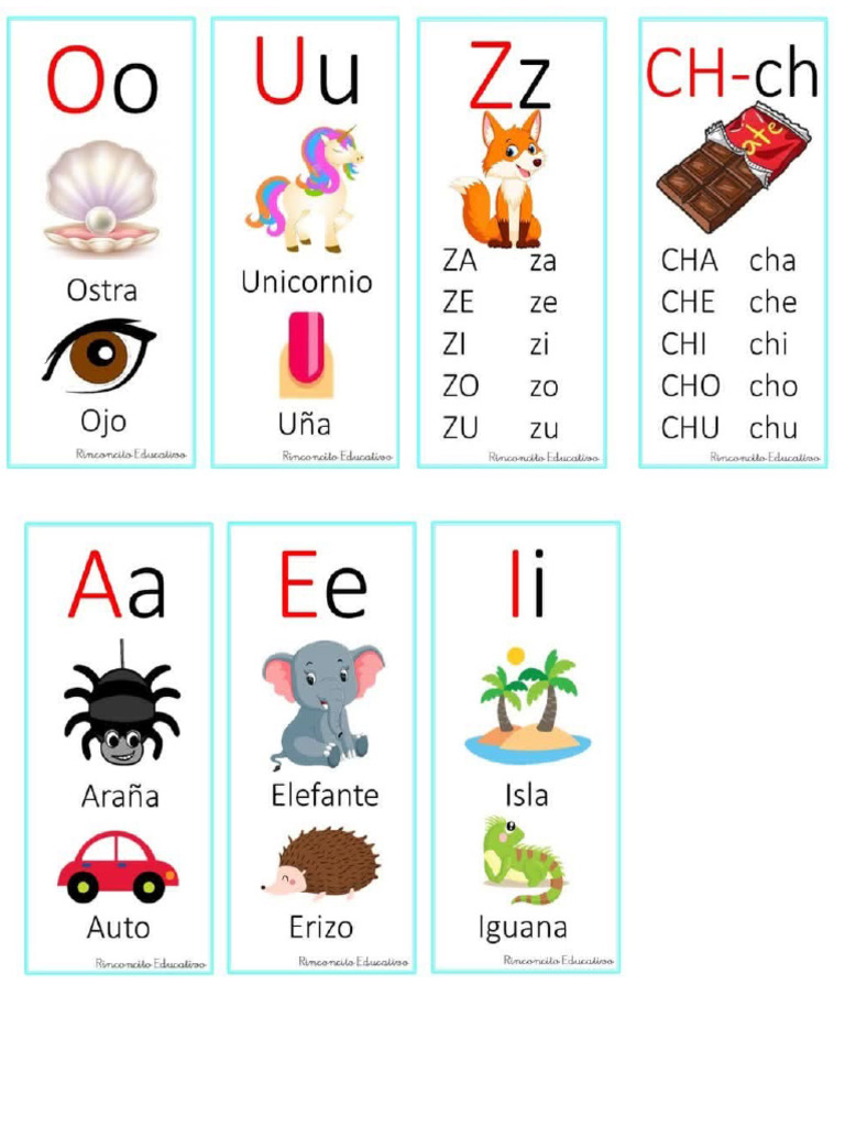 LLAVERO ABECEDARIO | PDF