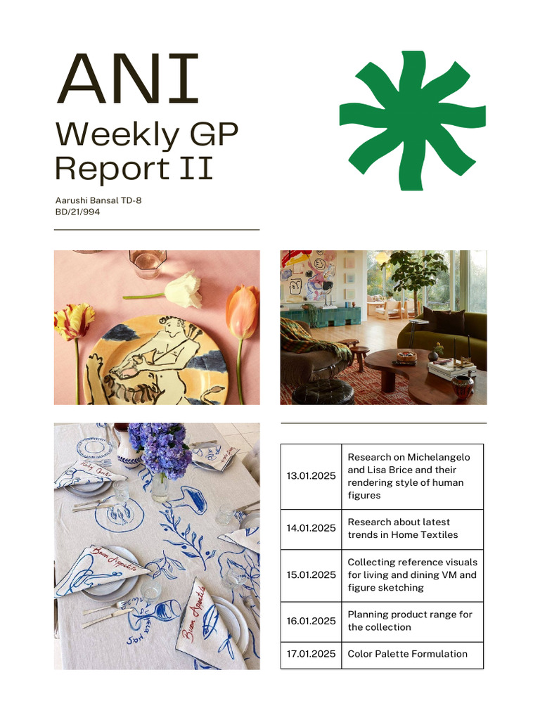Weekly GP Report II Aarushi | PDF