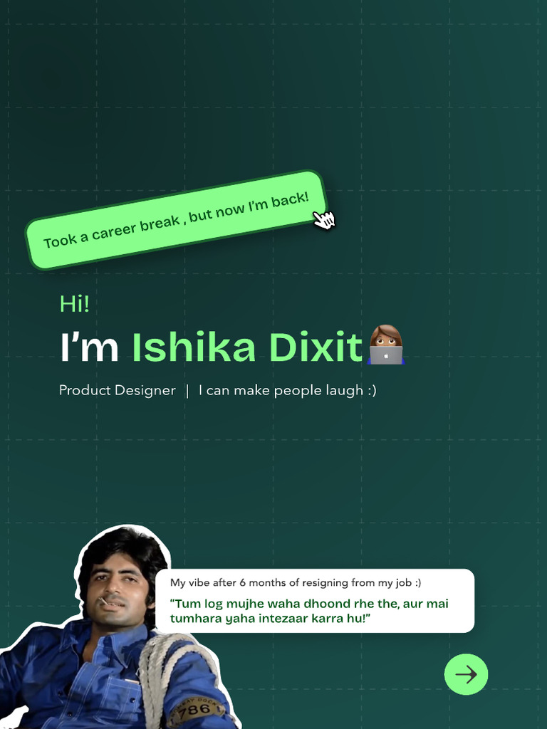 I'm Ishika Dixit: Areer BR Eak, Bu T Now I'm Back! Tookac Areer BR Eak, Bu T Now I'm Back! | PDF