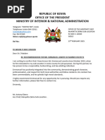 Chief Letter Head | PDF