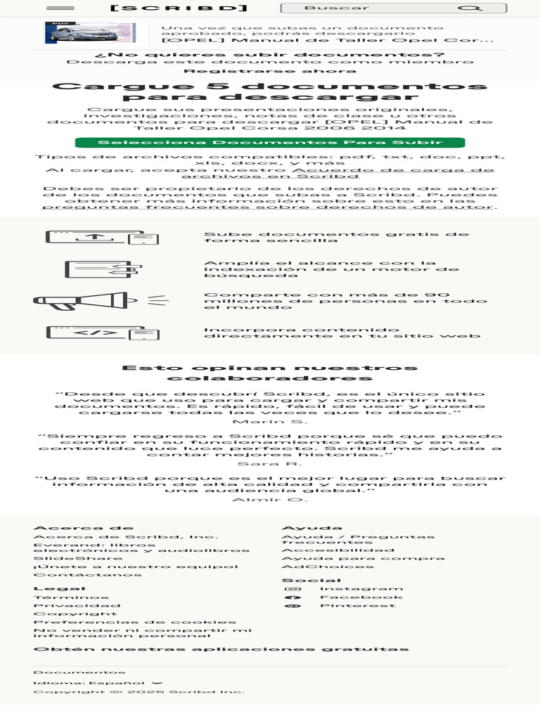 Suba Un Documento Scribd | PDF | Scribd | Internet
