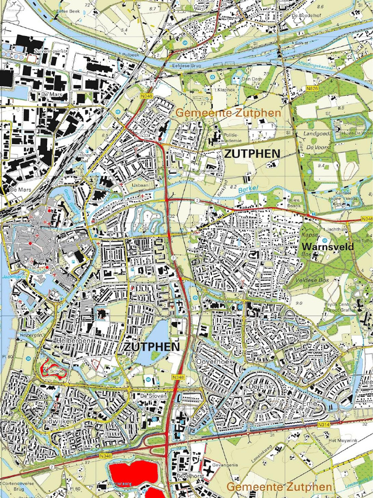 Leesten Zutphen Mapa | PDF