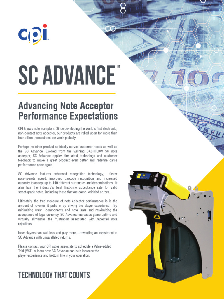 CPI SC Advance Brochure July2024 | PDF | Barcode | Usb