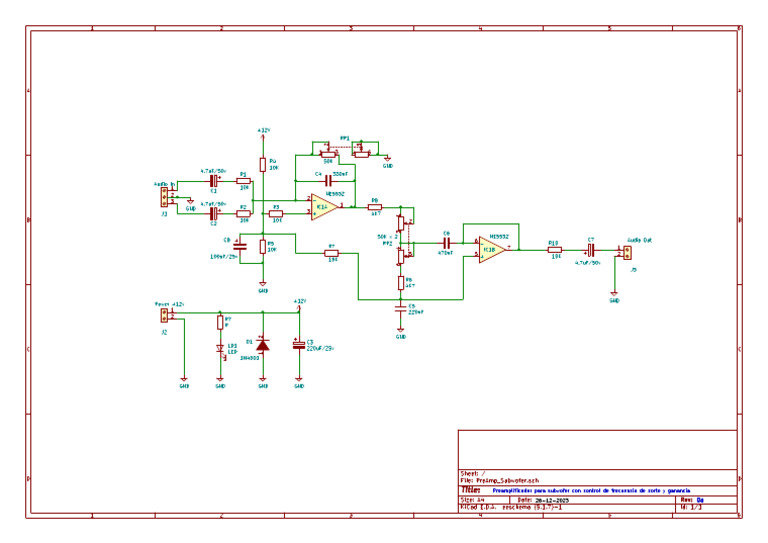 Preamp Subwofer | PDF