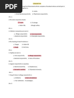 100 Eye Quiz Questions and Answers | PDF | Ophthalmology | Glaucoma