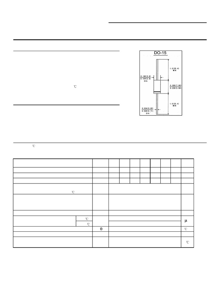 RL201G | PDF | Rectifier | Voltage