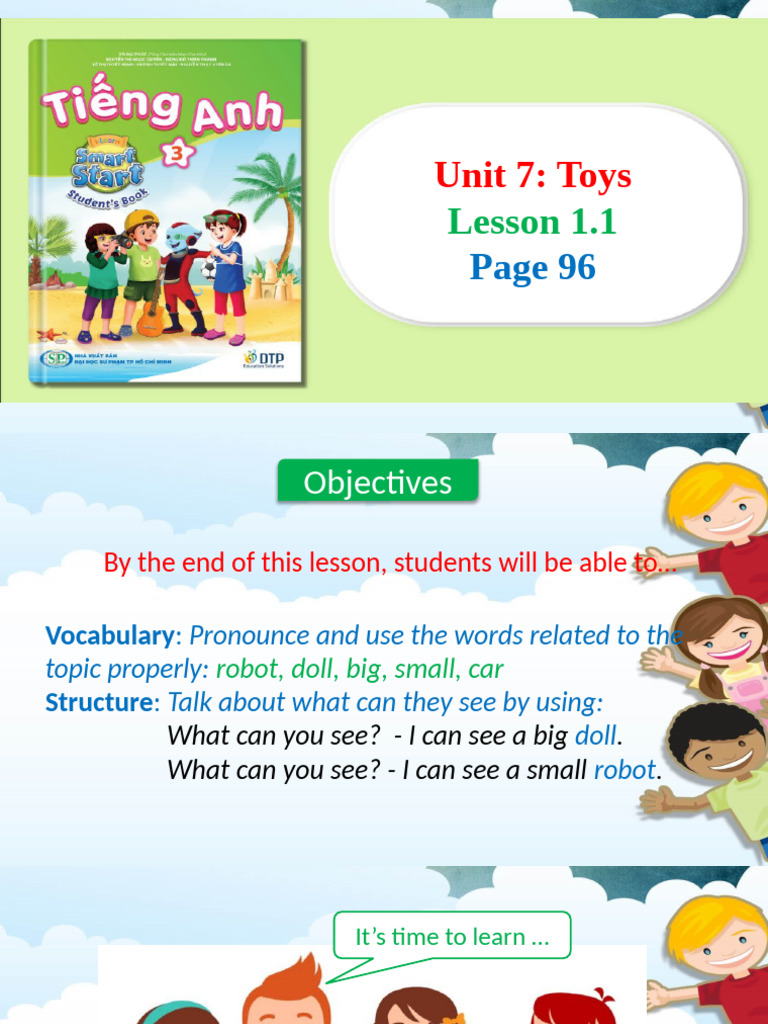 Unit 7 Toys Lesson 11 | PDF