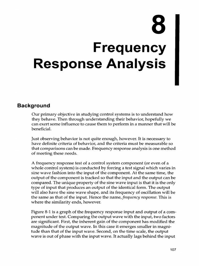 8. Frequency Response Analysis | PDF | Electrical Engineering | Electronics
