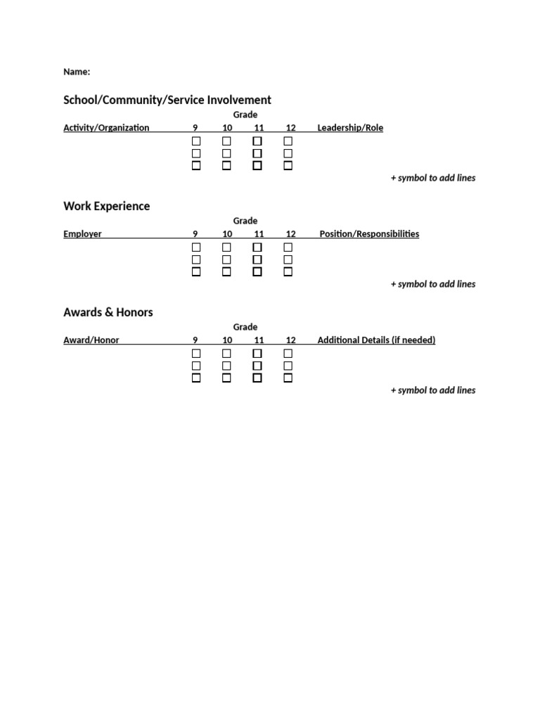 Student Involvement and Achievements Tracker | PDF