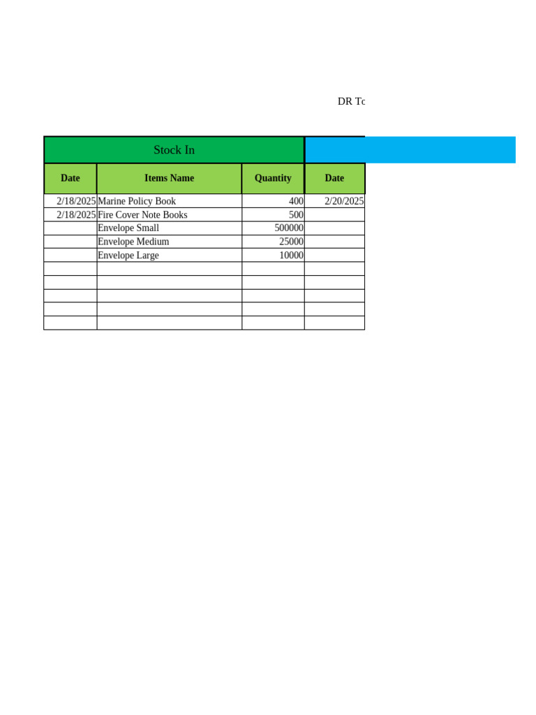 Stock Register Maintenance Guide | PDF
